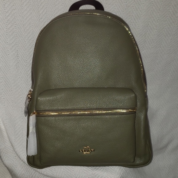 Coach | Bags | Final Price New Coach Leather Charlie Backpack | Poshmark